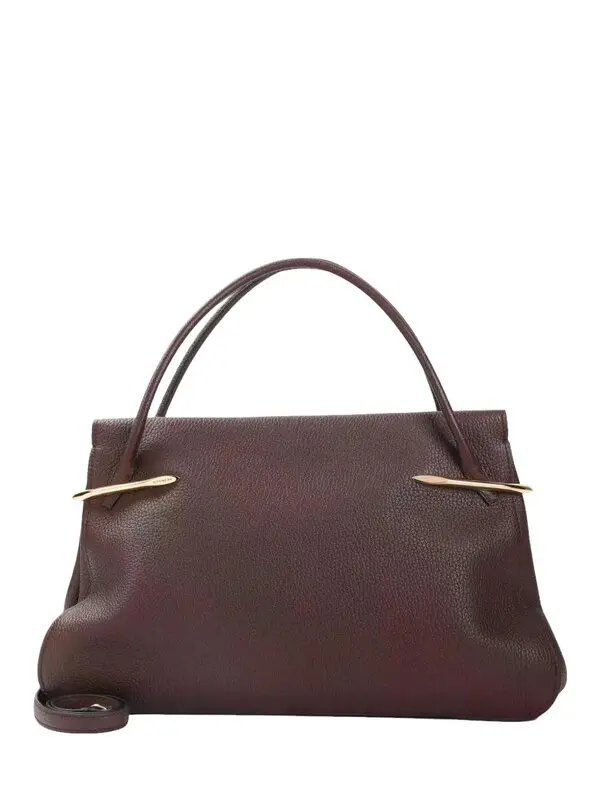 Givenchy Medium Pinch Shoulder Bag With Metal Detail - Brown