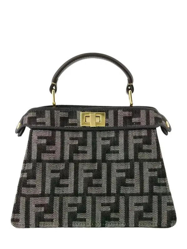 Fendi Peekaboo Tote Bag - Black