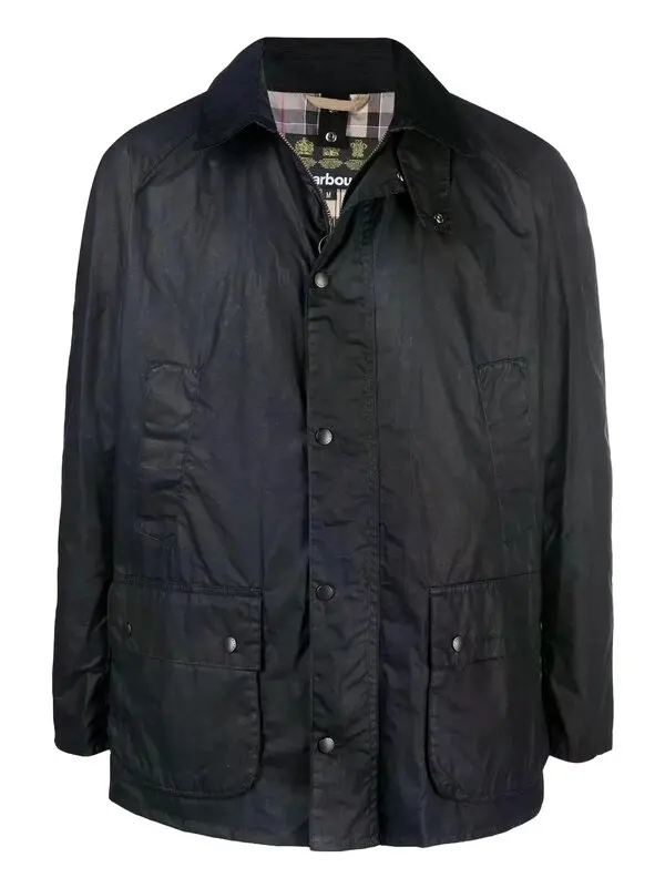 Barbour Press-stud Fastening Jacket - Blue