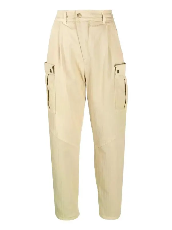Etro High-waist Cargo Trousers - Neutrals