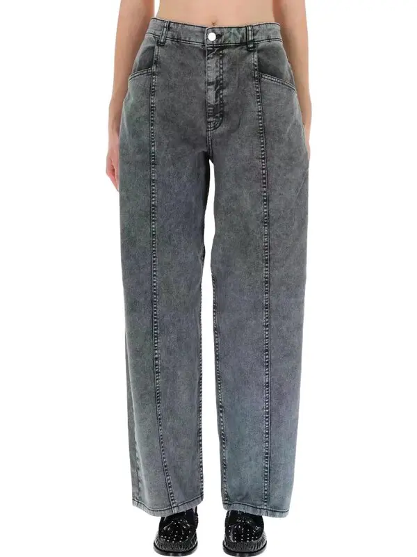 Baum Und Pferdgarten Seam Detail Denim Jeans - Grey