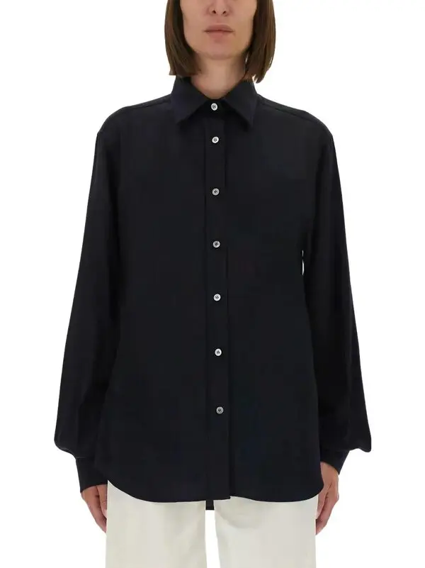 Moschino Buttoned Skirt - Blue