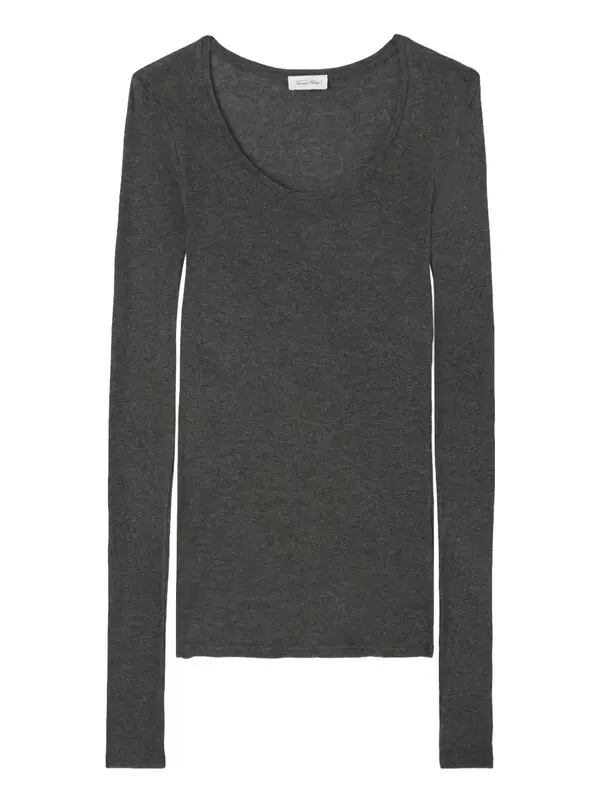 American Vintage Long-sleeve T-shirt - Grey