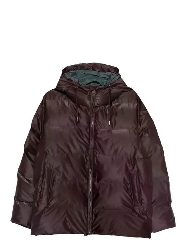 Rains Alta Hooded Jacket - Red