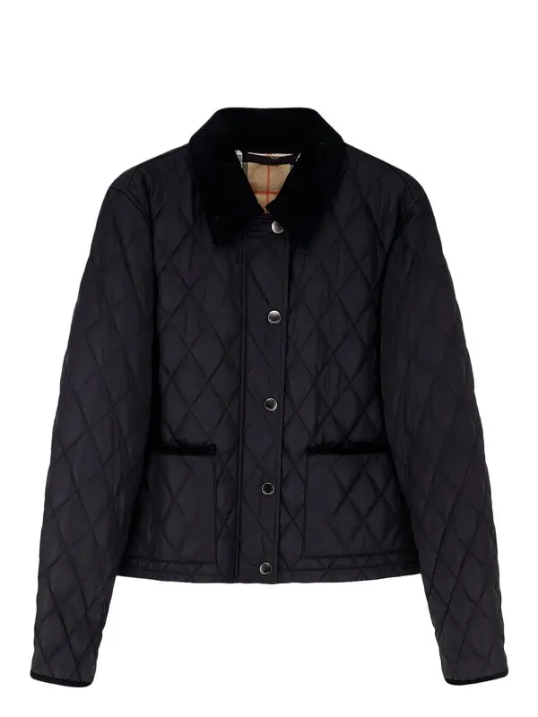 Burberry Quilted Jacket - Black