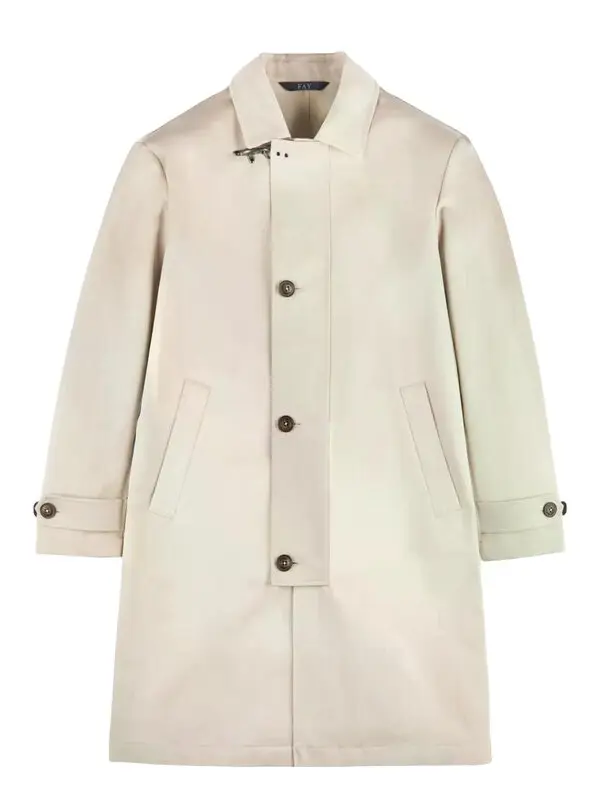 FAY Morning Raincoat - Neutrals