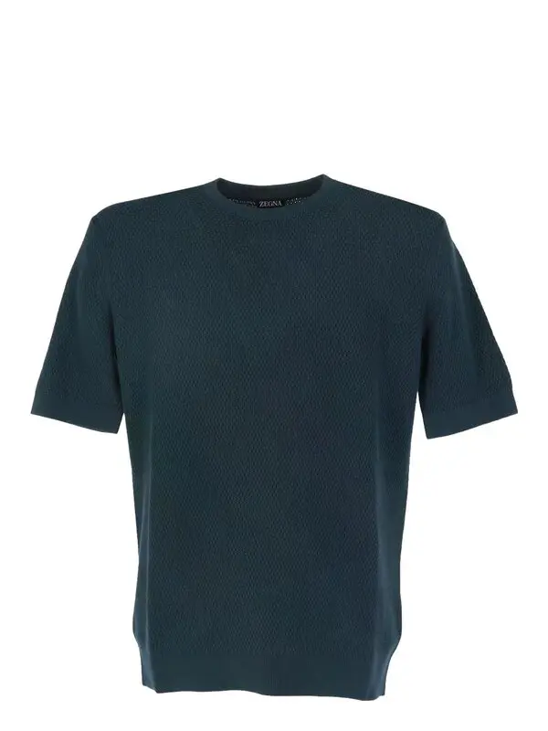 Zegna Short-sleeve T-shirt - Blue