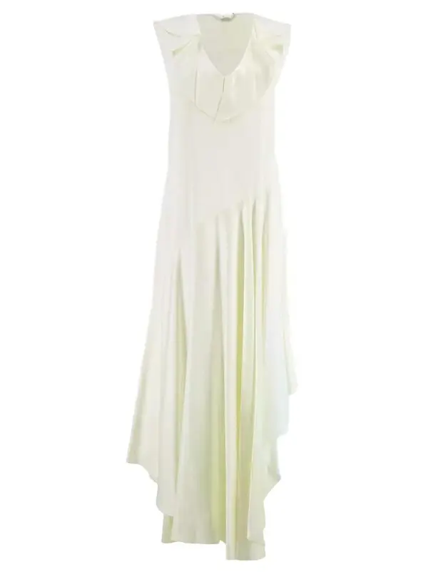 Fendi Ruffled Daily Dress - Neutrals