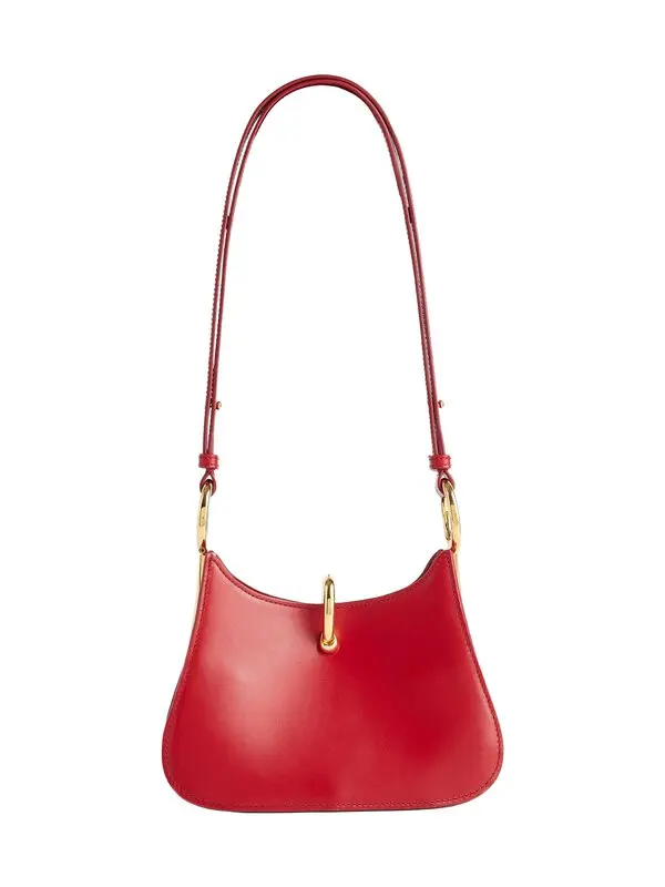 Rabanne Ring Shoulder Bag - Red