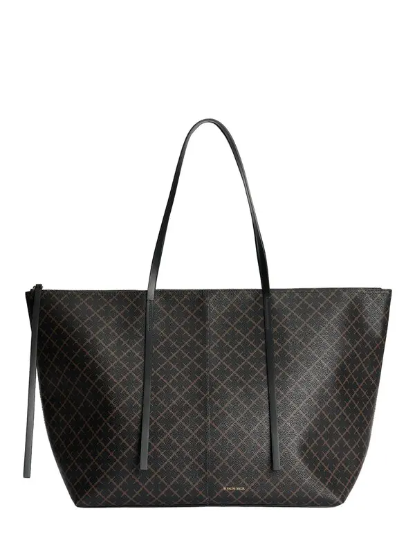 BY MALENE BIRGER Luze Tote Bag - Dark Chokolate