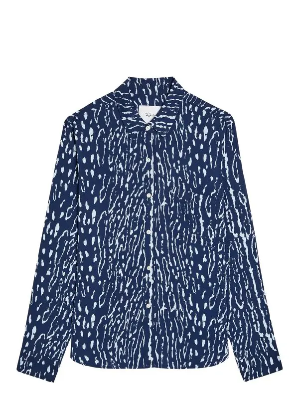 Rails Josephine Lynx Patterned Shirt - Blue