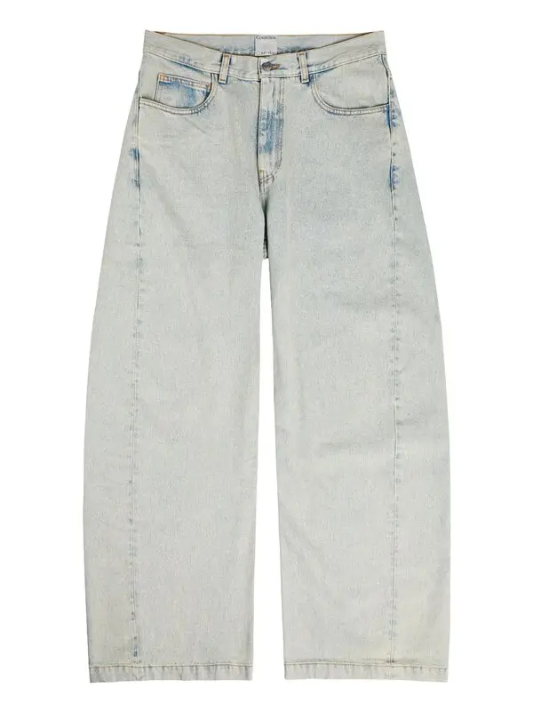 Calvin Klein Relaxed Wide-leg Jeans - Blue