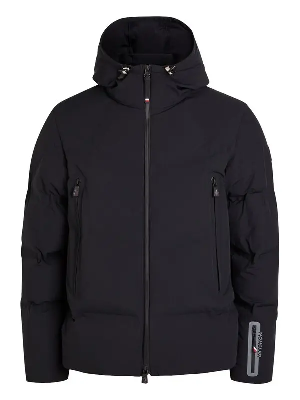 Moncler Angren Hooded Padded Ski Jacket - Black