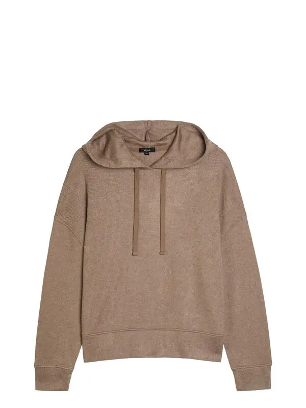 Rails Nico Hooded Knit Sweatshirt - Light Brown