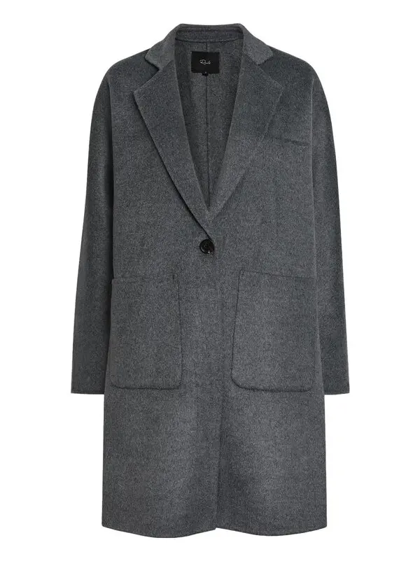 Rails Everest Wool-blend Coat - Dark Grey