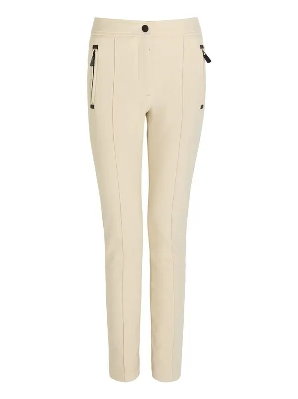 Moncler Slim-leg Twill Ski Trousers - Beige