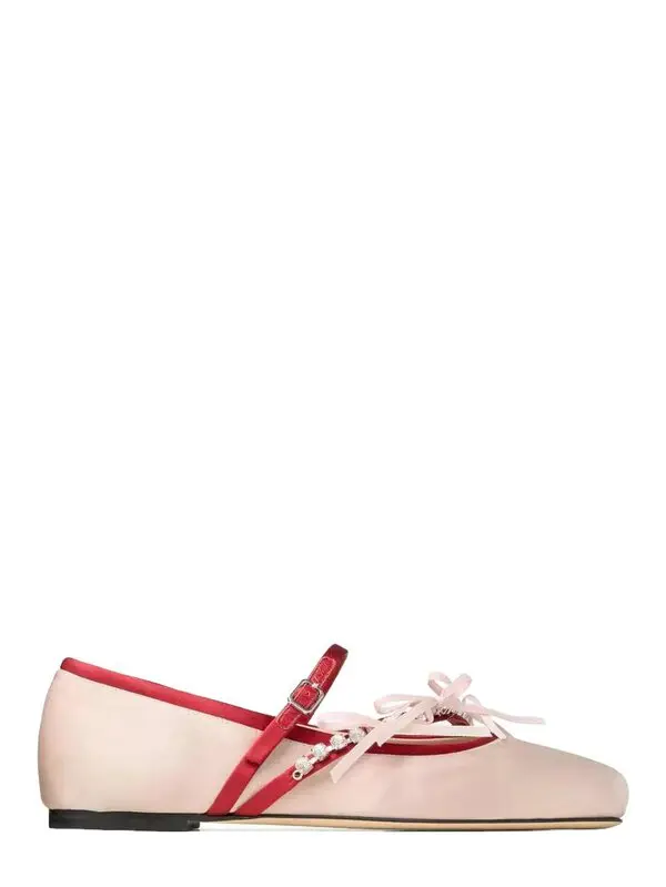 JIMMY CHOO Loli Ballerina - Pink