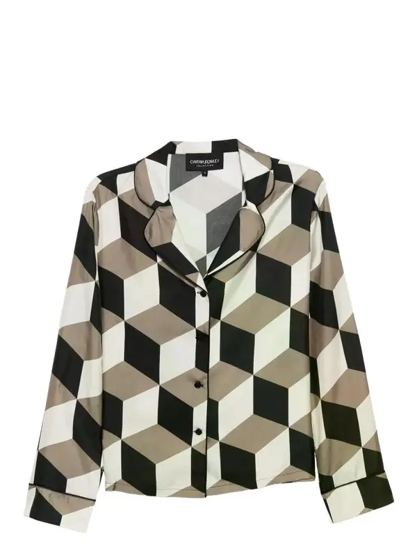 Cynthia Rowley The Illusion Shirt - Neutrals