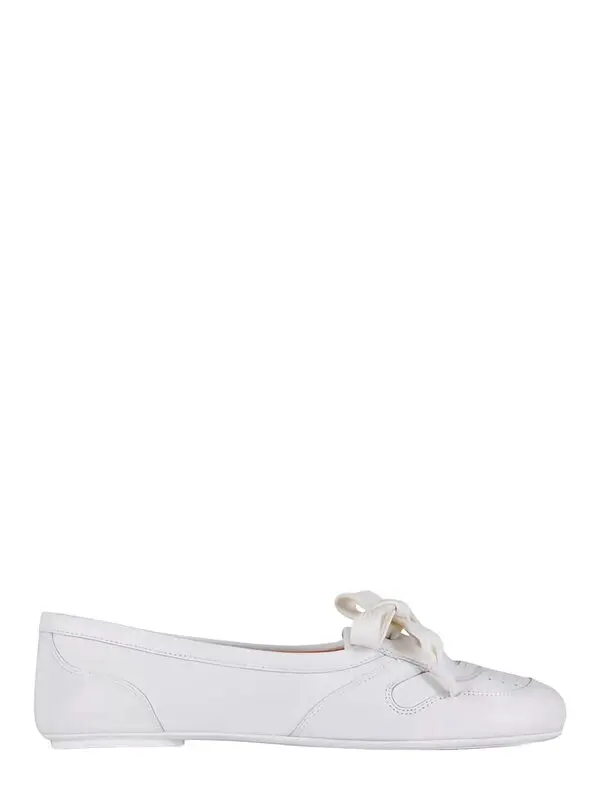 GIANVITO ROSSI Lace-up Sneakers - White