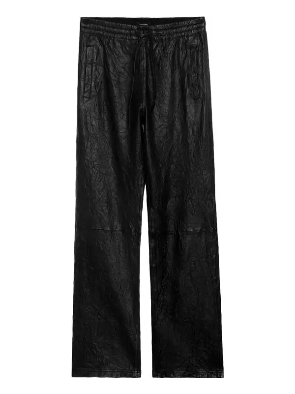 Zadig&Voltaire Pocha Crinkled Trousers - Black