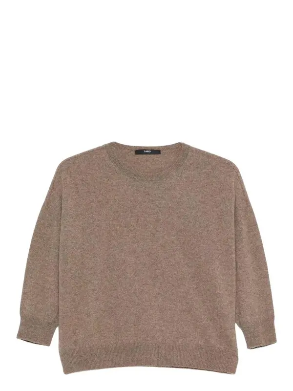 SAPIO Crew-neck Sweater - Gold