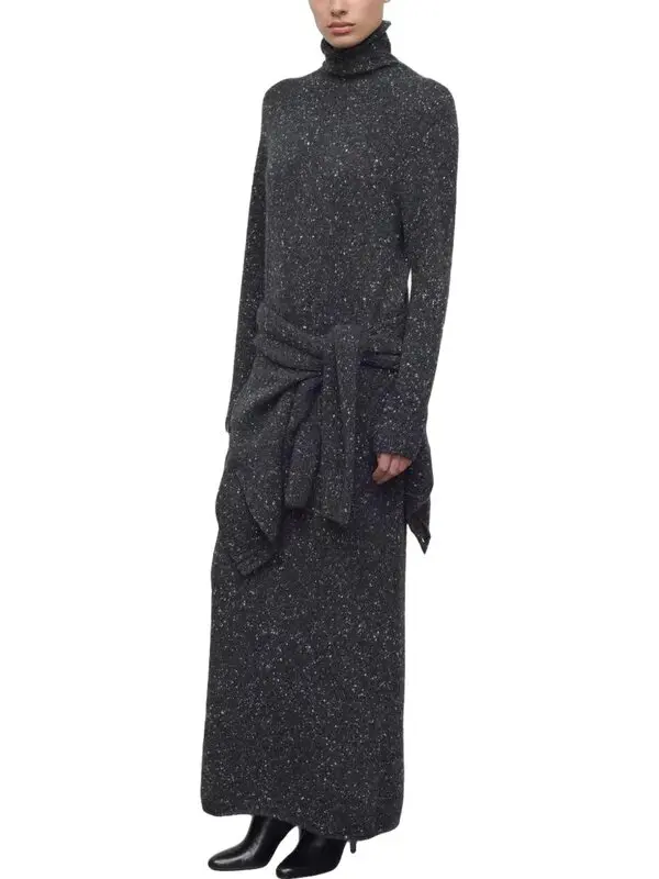 THE ROW Melani Cashmere Sweater Dress - Grey