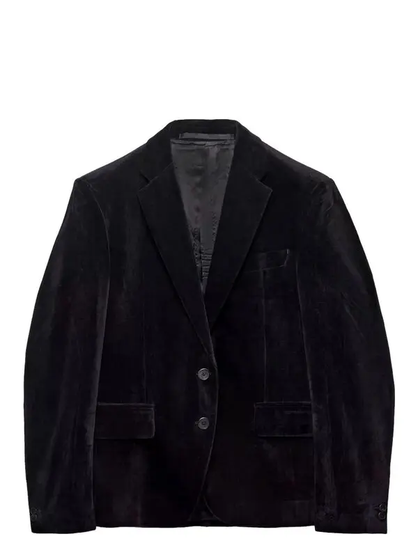 Prada Single-breasted Blazer - Black