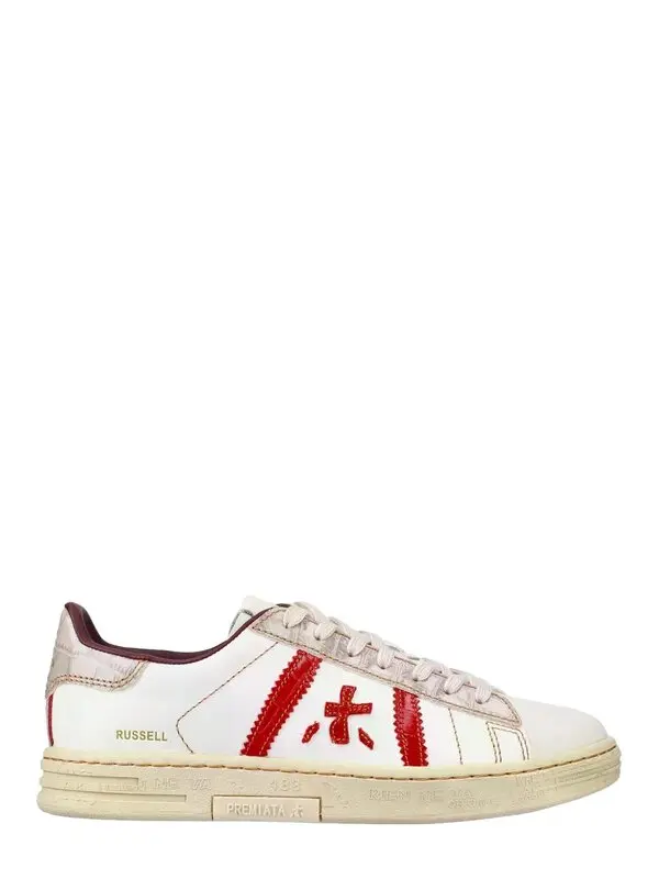 Premiata Leather Sneakers - White