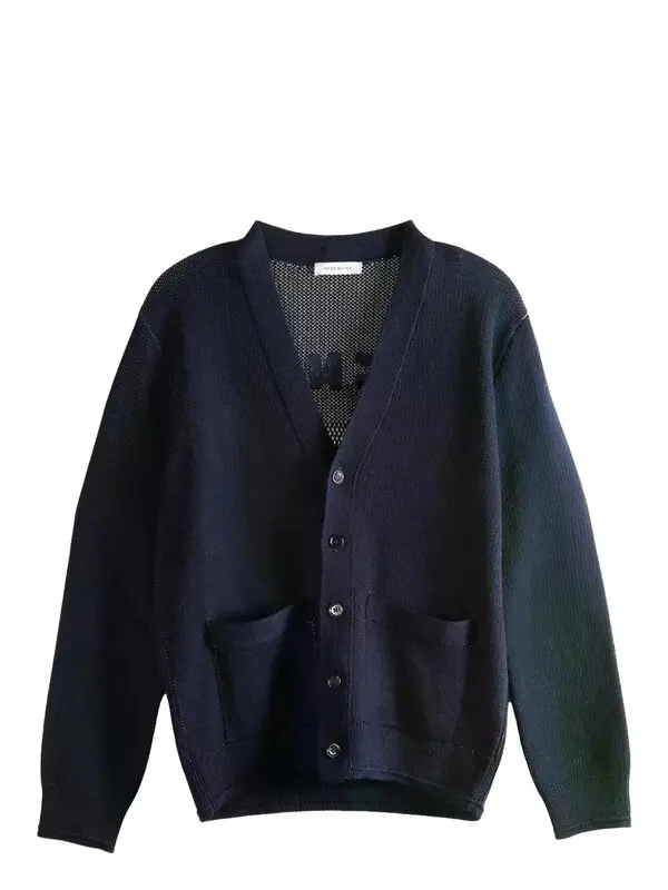 Givenchy V-neck Button-up Cardigan - Blue
