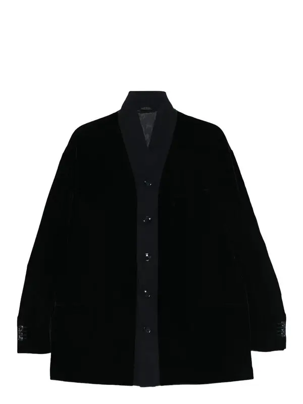 Giorgio Armani Single-breasted Blazer - Black