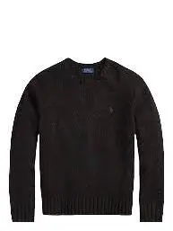 Polo Ralph Lauren Long Sleeve Pullover - Charcoal Marl