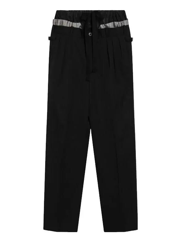 MAISON MARGIELA Trousers “anonymity Of The Lining - Black