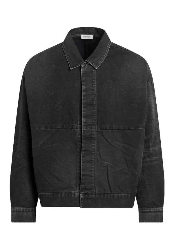 Fear Of God Faded Canvas Jacket - Black