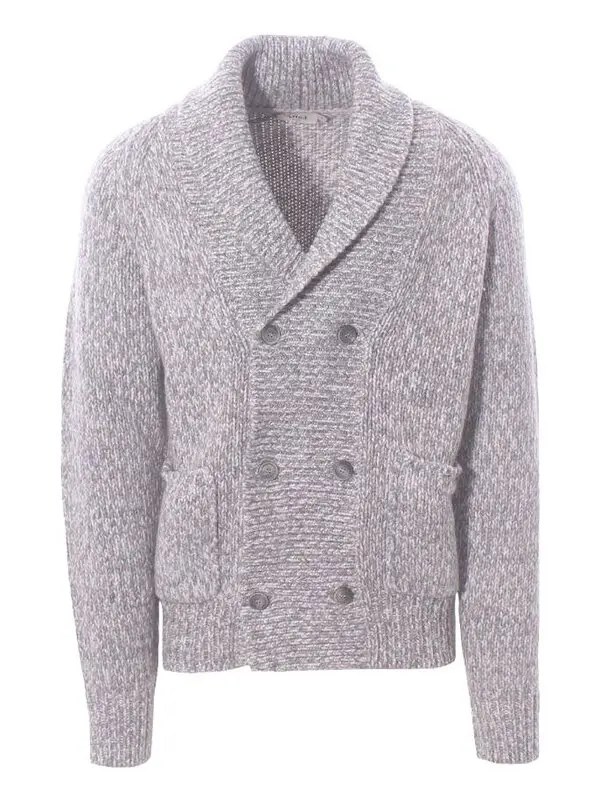 Altea Shawl Collar Sweater - Grey