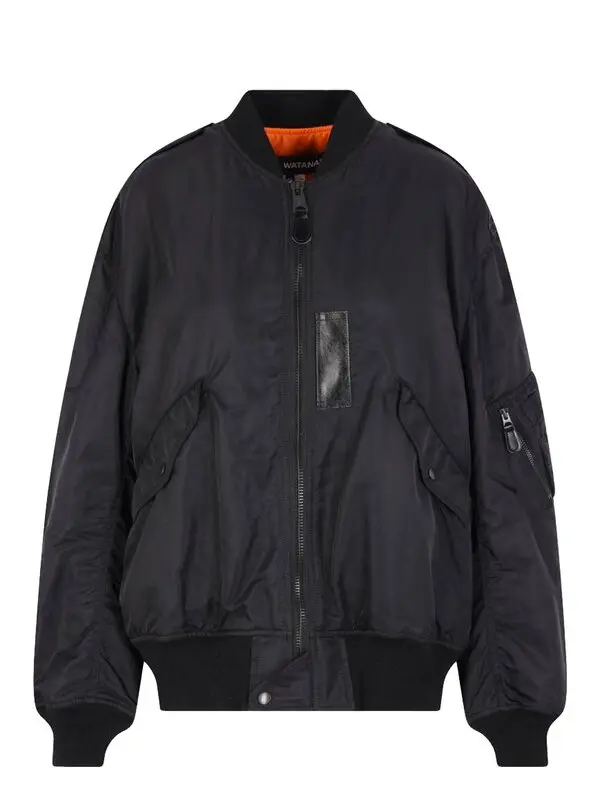 Junya Watanabe Oversized Padded Bomber Jacket - Black X Black