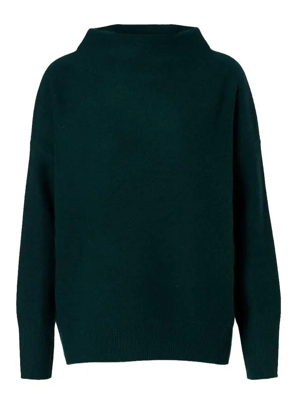 Vince Ribbed-knit Cashmere Sweater - Green