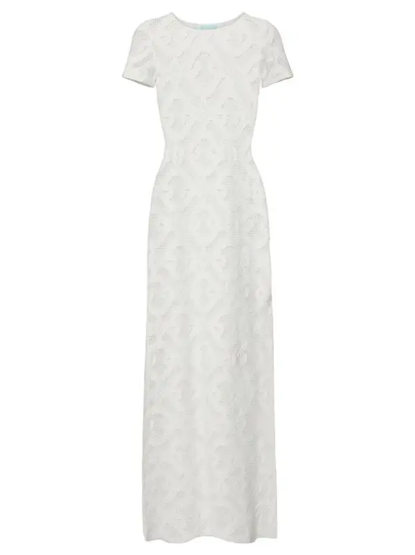 Melissa Odabash Briony Lace Maxi Dress - White
