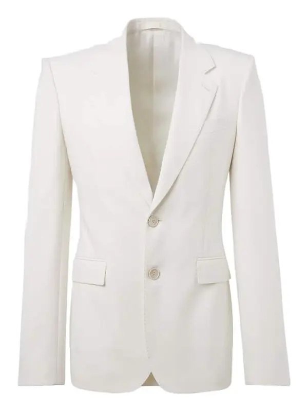 Givenchy Wool And Mohair Suit Jacket - White