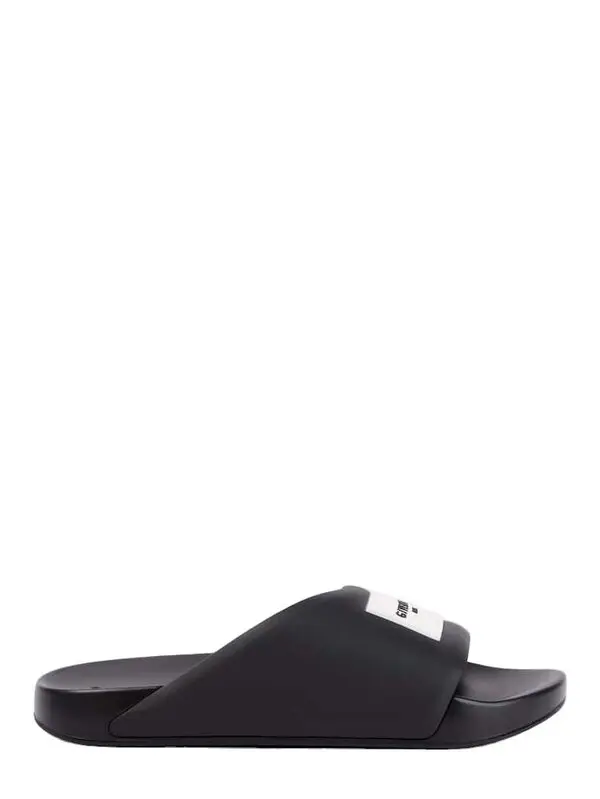 Givenchy Logo Slides - Black
