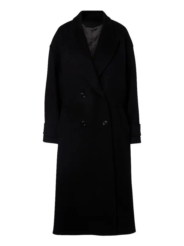 Isabel Marant Étoile Winry Wool And Cashmere Coat - Black