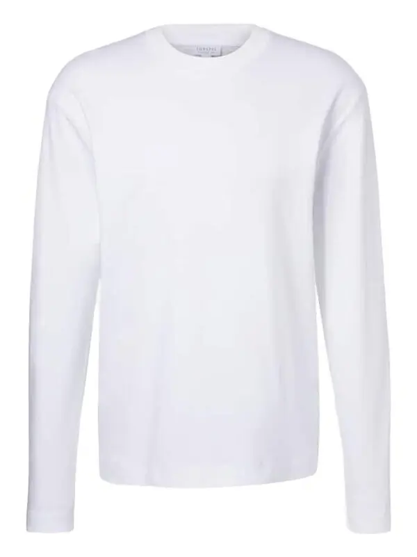 Sunspel Cotton Jersey T-shirt - White