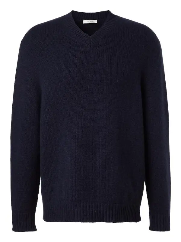 THE ROW Creed Cashmere Sweater - Blue