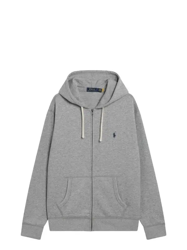Polo Ralph Lauren Fleece Zip Sweatshirt - Grey