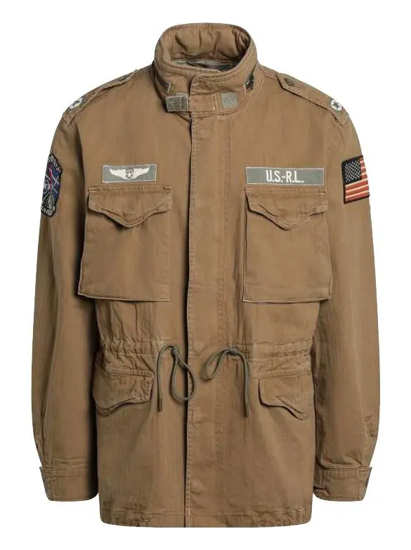 Polo Ralph Lauren Cotton Military Jacket - Brown