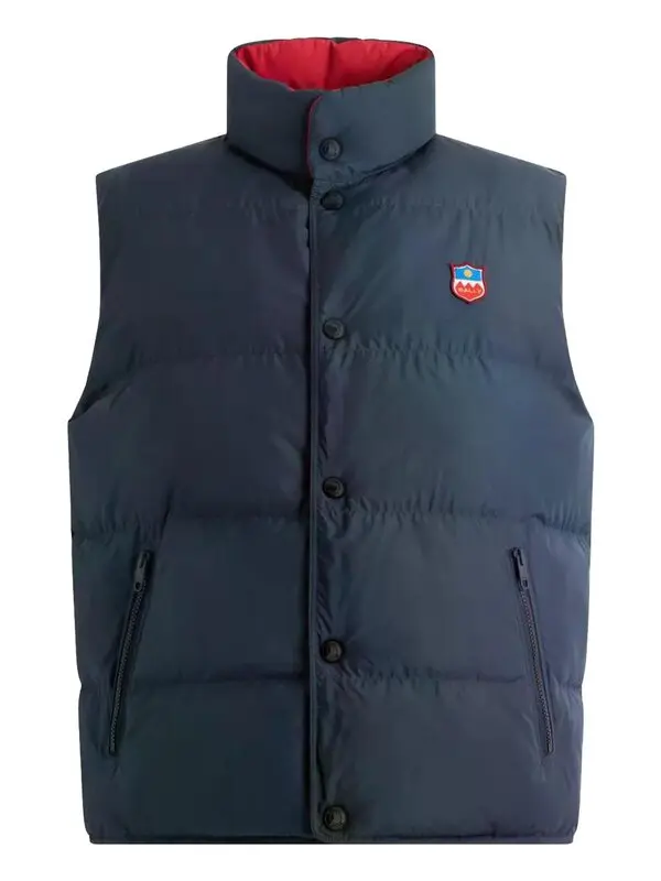 Bally Padded Reversible Vest - Blue