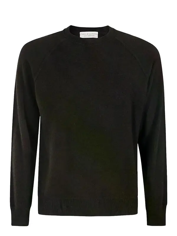 FILIPPO DE LAURENTIIS Raglan-sleeve Sweater - Brown