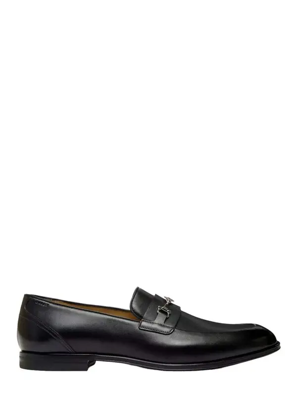 Bally Leather Loafers - Black