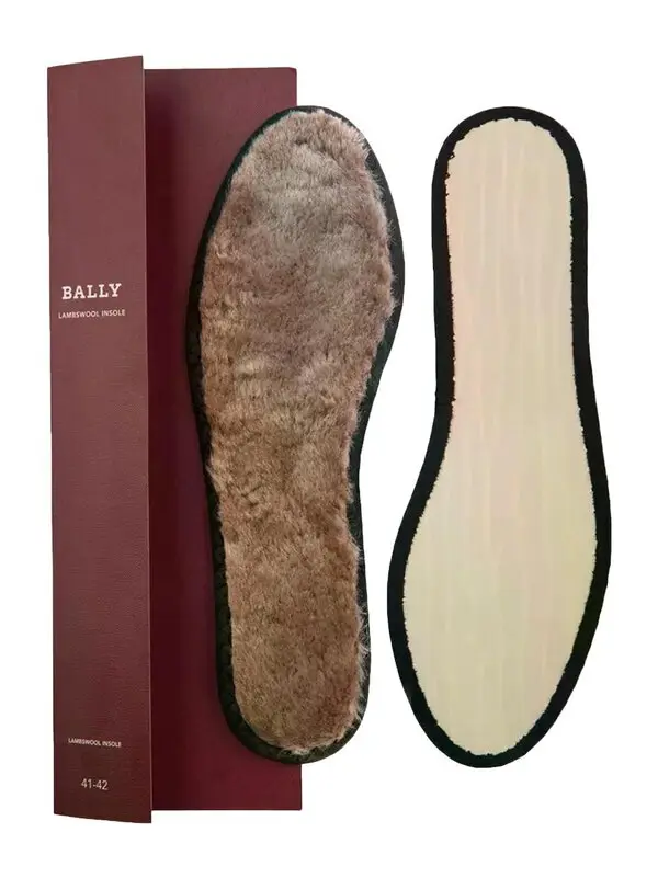 Bally Lambswool Insoles - Brown