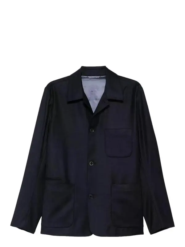Paul Smith Pocket Overshirt - Blue