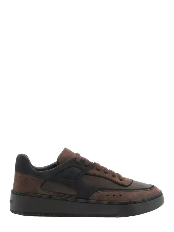 Bally Raise Leather Sneakers - Brown